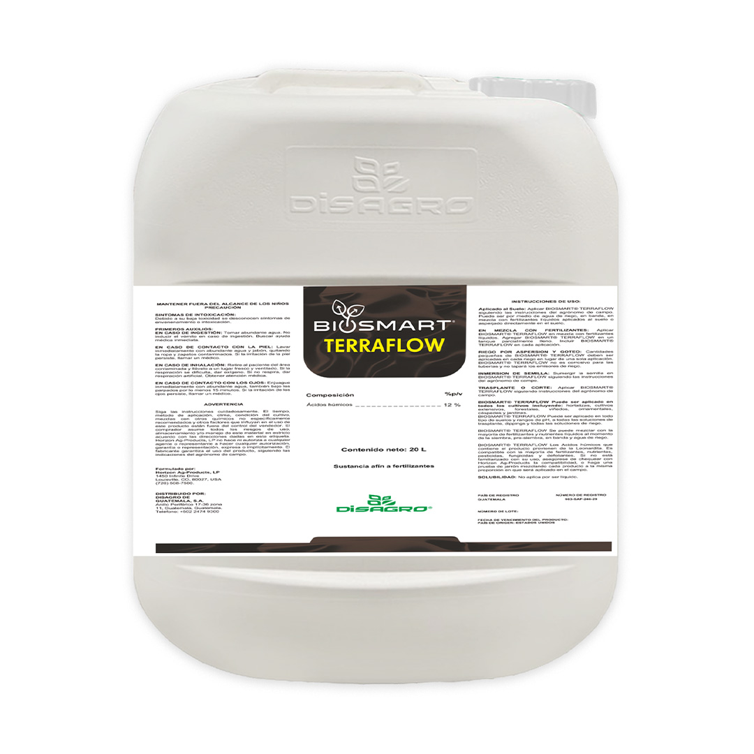 BIOSMART® TERRAFLOW 20L - Disagro Panamá